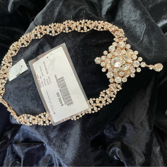 Accessories | Bridal Elena Designs Headpiece Rose Gold | Poshmark